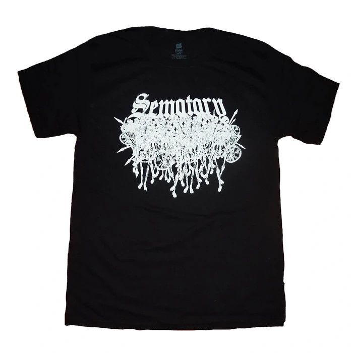 Band Tees Haunted Mound x SEMETARY SKELLINGTONS Merch Shirt | Grailed