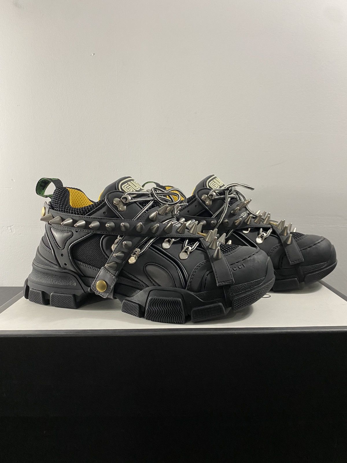 Gucci Flashtrek Spiked Sneakers | Grailed