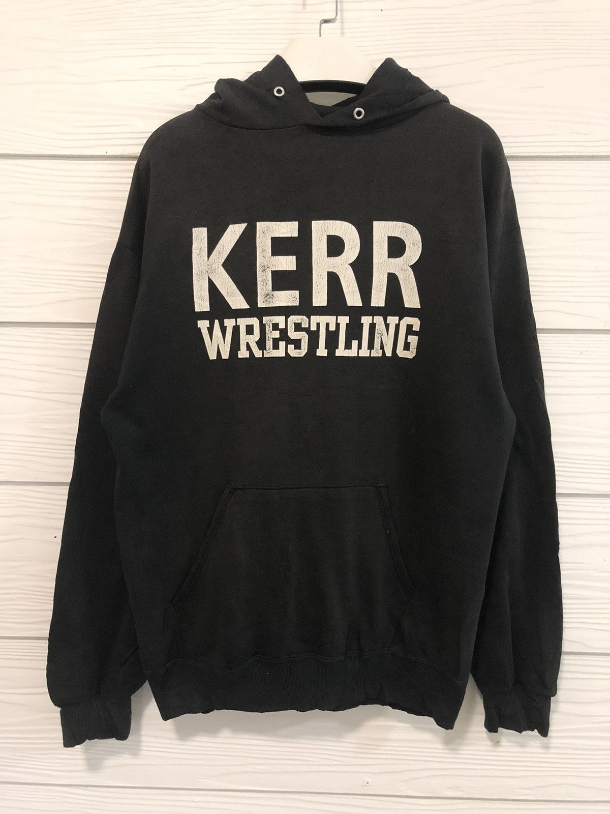 Vintage × Wwe Vintage 90’s Kerr Wrestling hoodie | Grailed