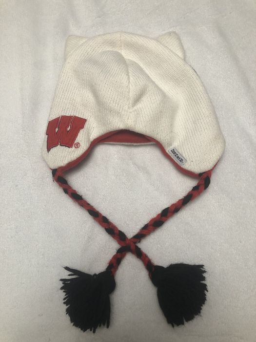 Vintage University of Wisconsin Bucky Badger Ski and Winter Hat | Grailed