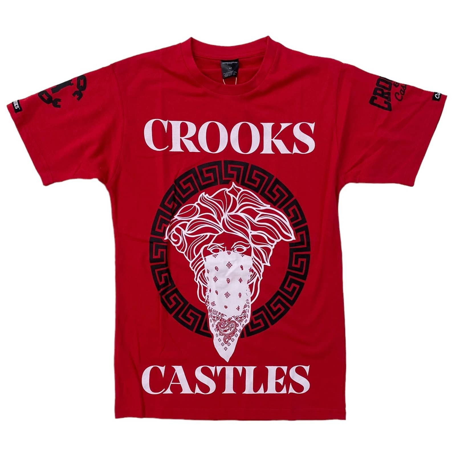 Crooks & Castles Crooks & Castles Men's Cardinal Medusa Tee T-Shirt ...