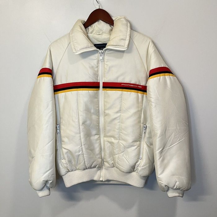 Vintage Vintage Porsche Driving Racing Bomber Jacket Full Zip | Grailed