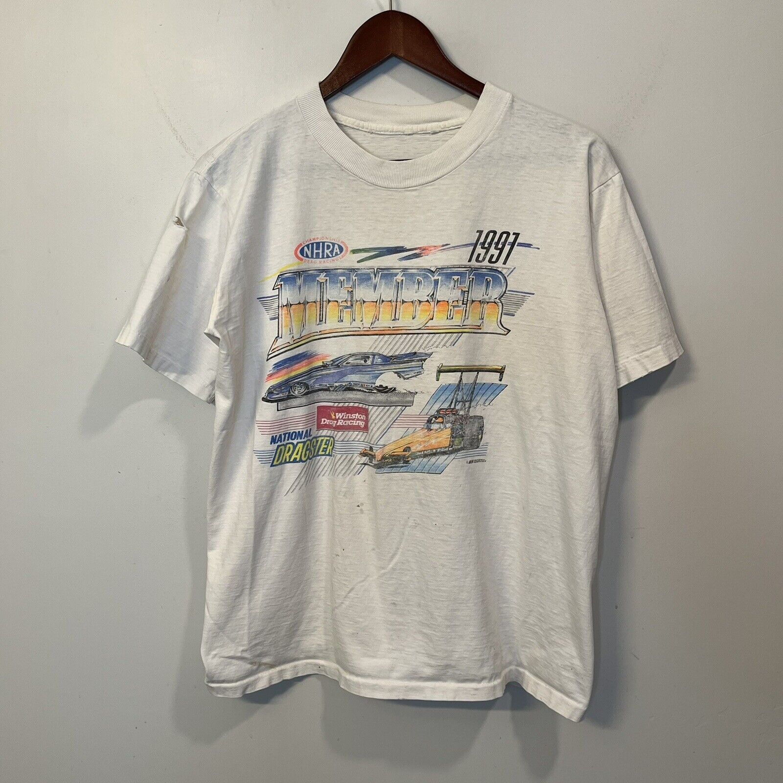 Vintage VTG 90s NHRA T Shirt Championship Drag Racing T-Shirt | Grailed