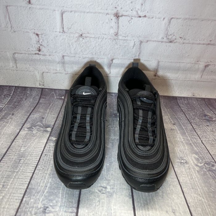 Nike Nike Air Max 97 Triple Black White Shoes | Grailed