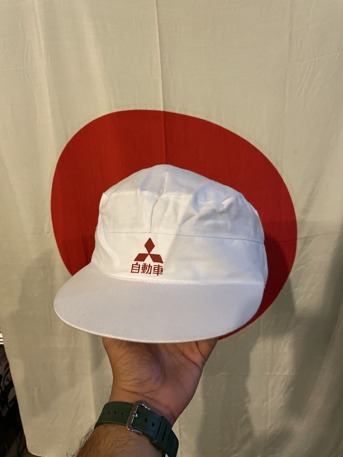 Hat × Japanese Brand × Vintage MITSUBISHI japan 80s hat | Grailed