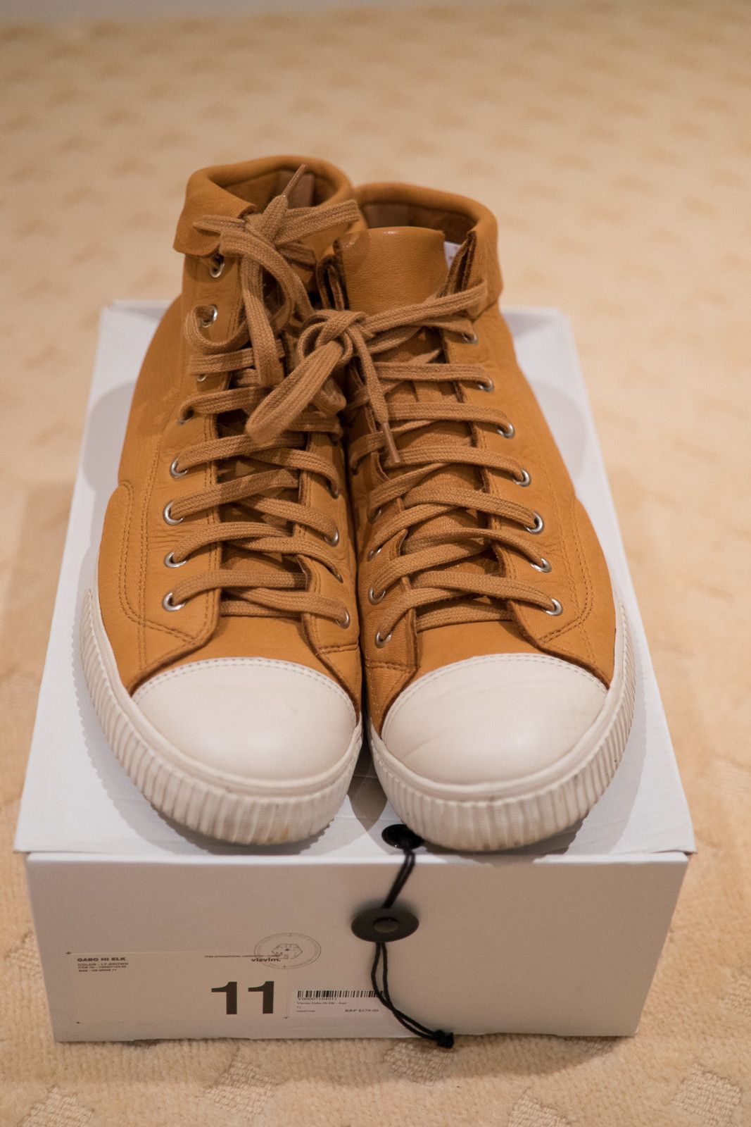 Visvim Gabo Hi-Elk Lt. Brown | Grailed