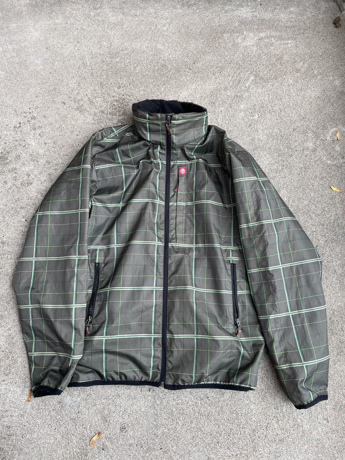 Element Rain coat Skate Windbreaker Vent Packable Hood Hooded Jacket | Grailed