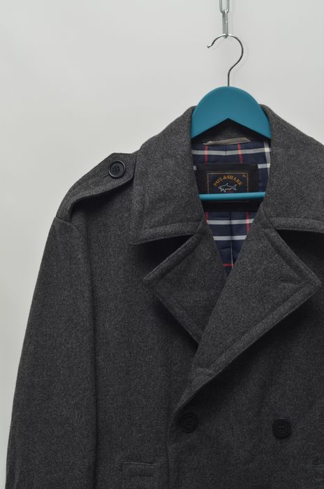 Paul & Shark Paul&Shark Yachting Double Breasted Wool Coat Made in ...