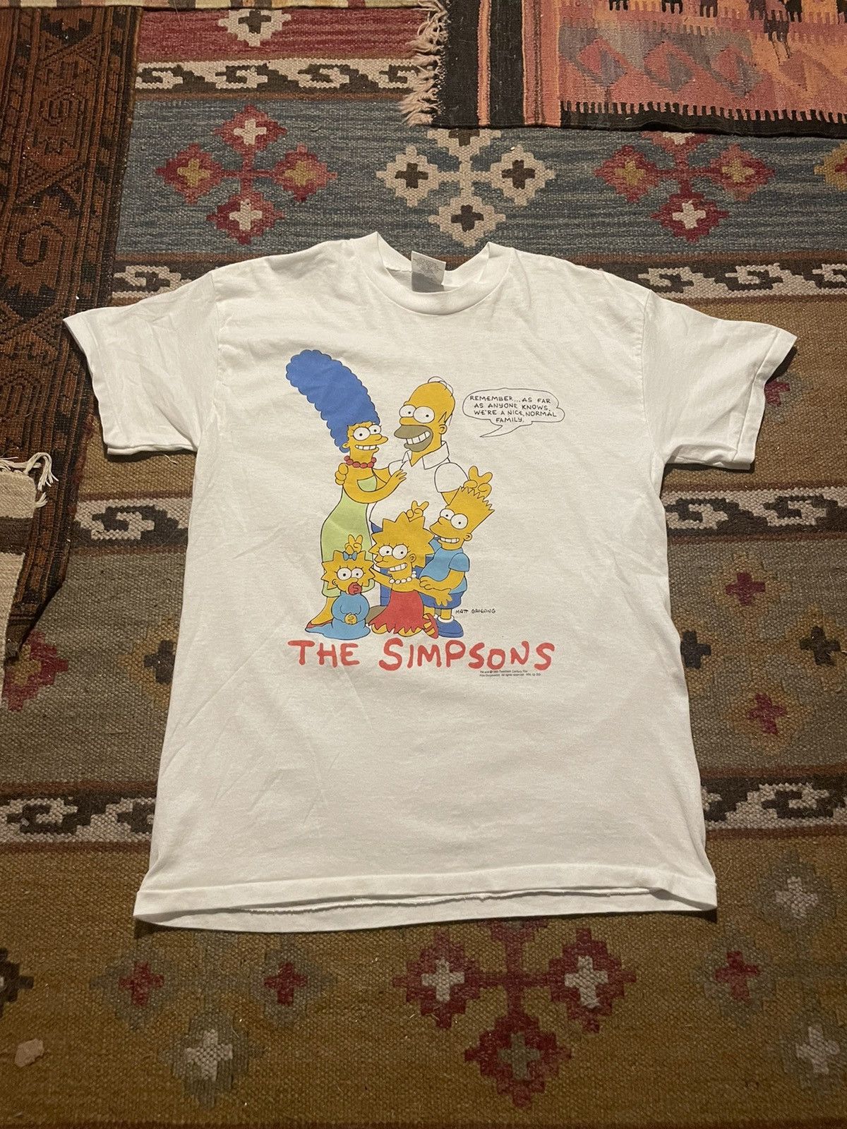 Streetwear × The Simpsons × Vintage Vintage the simpsons graphic t ...
