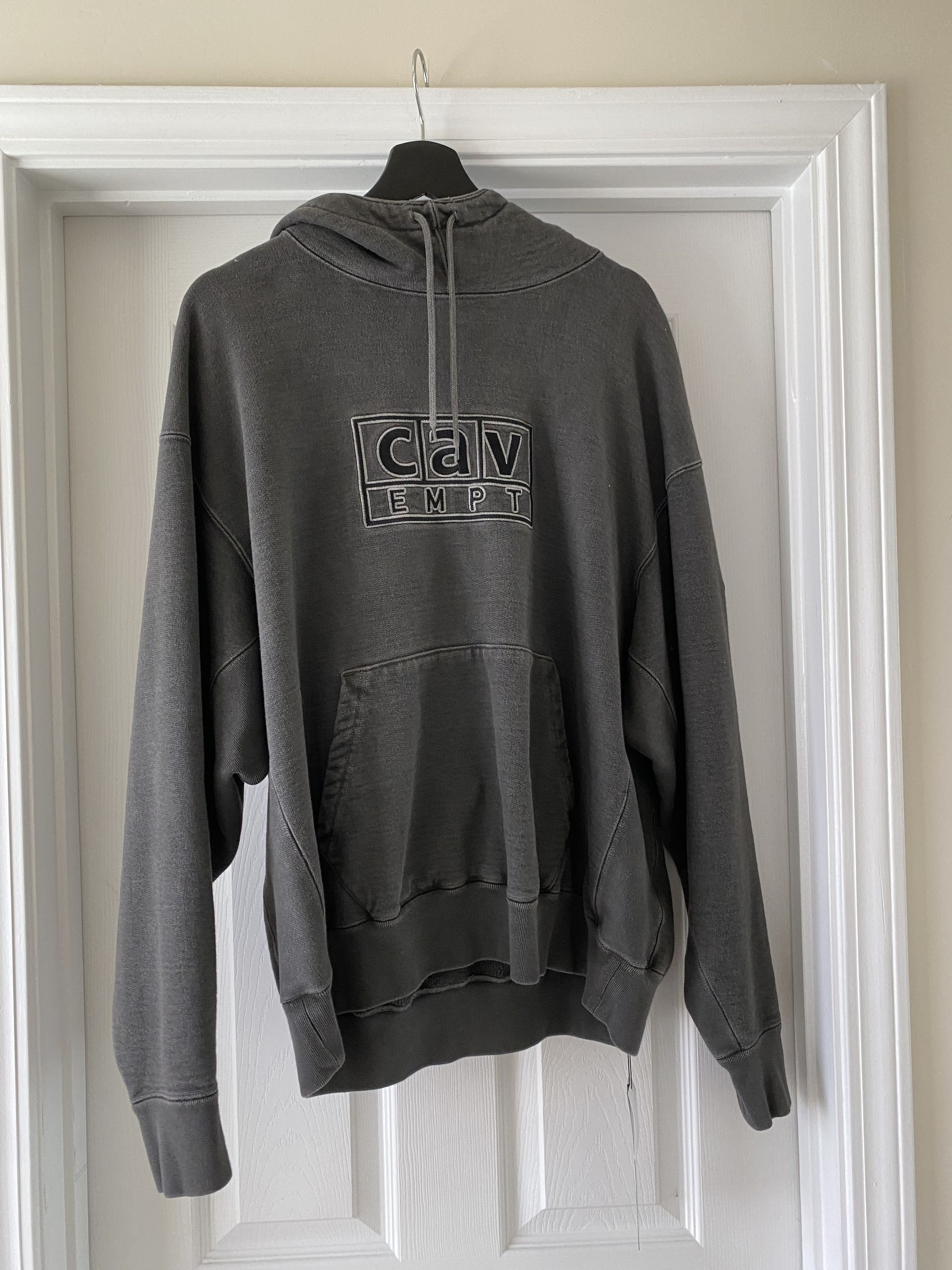 Cav Empt Cav Empt Box Logo hoodie | Grailed