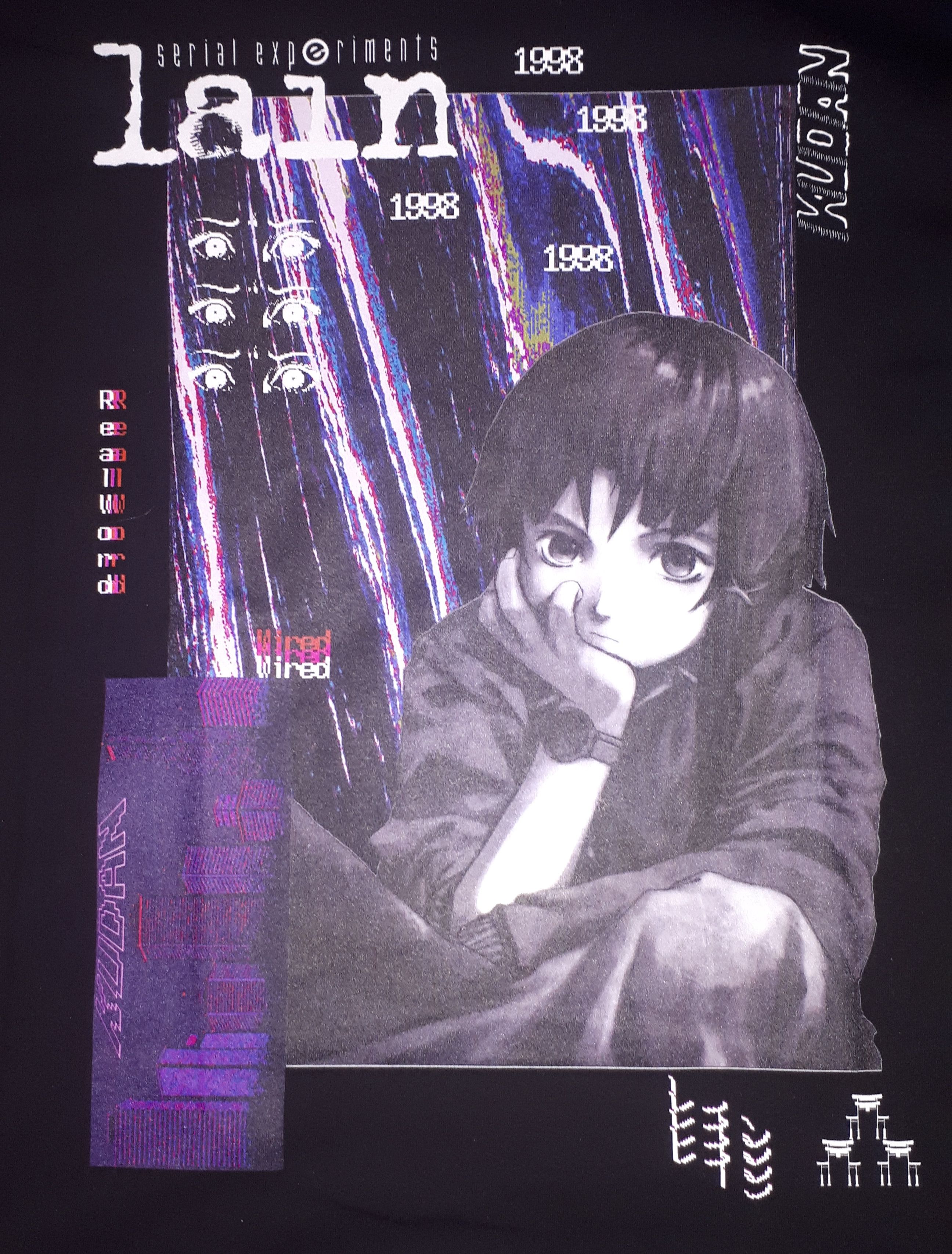 Japanese Brand Serial Experiments Lain Rare Official T-Shirt | Grailed