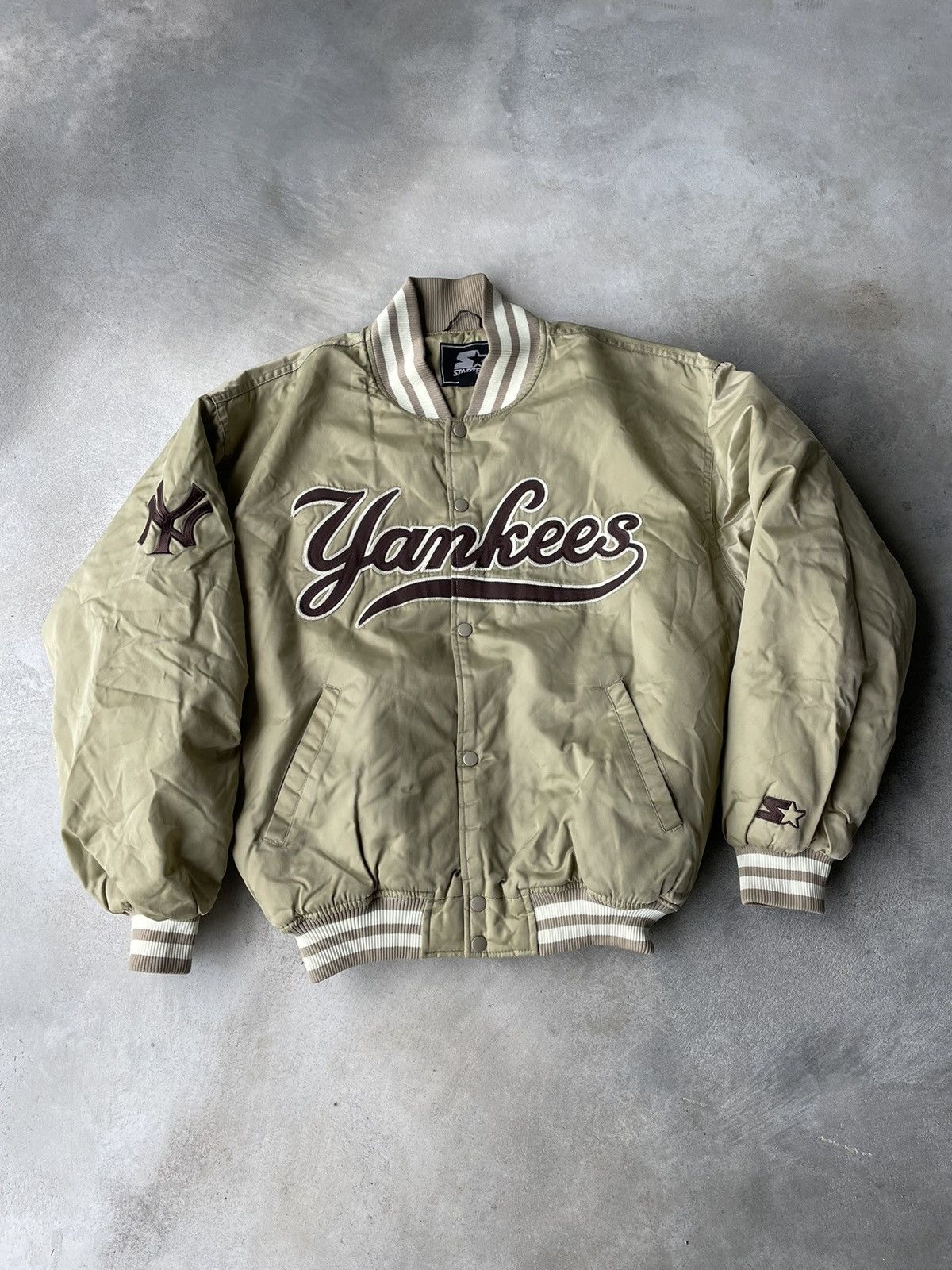 MLB × Starter × Vintage Vintage New York Yankees Starter jacket | Grailed
