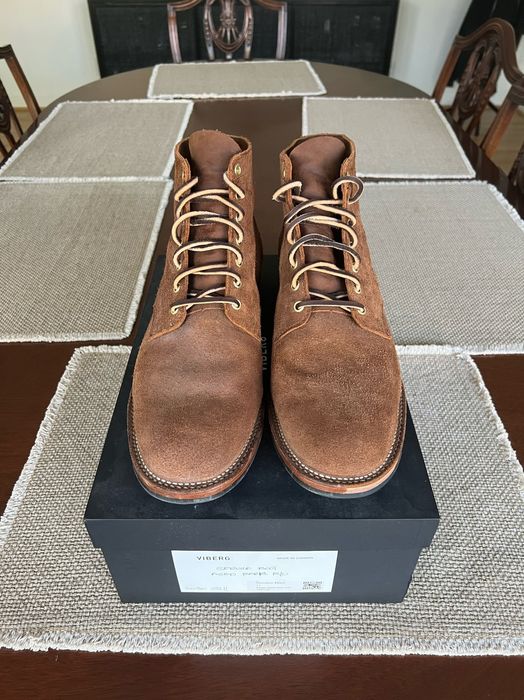 Viberg Viberg Aged Bark Roughout Service Boot 2030 Dainite | Grailed