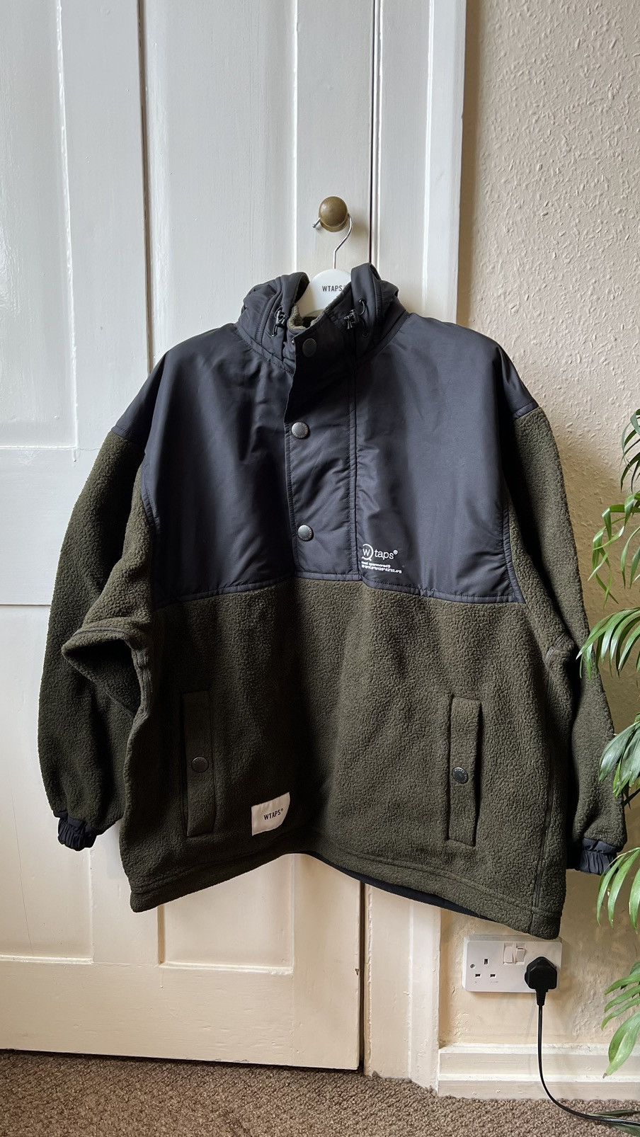 Wtaps Wtaps Eaves Fleece Smock Jacket | Grailed