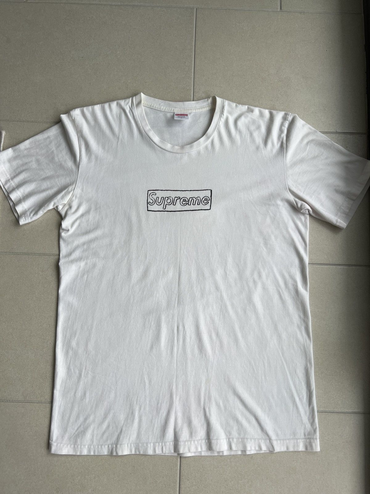 Supreme Supreme x Kaws Box Logo | Grailed