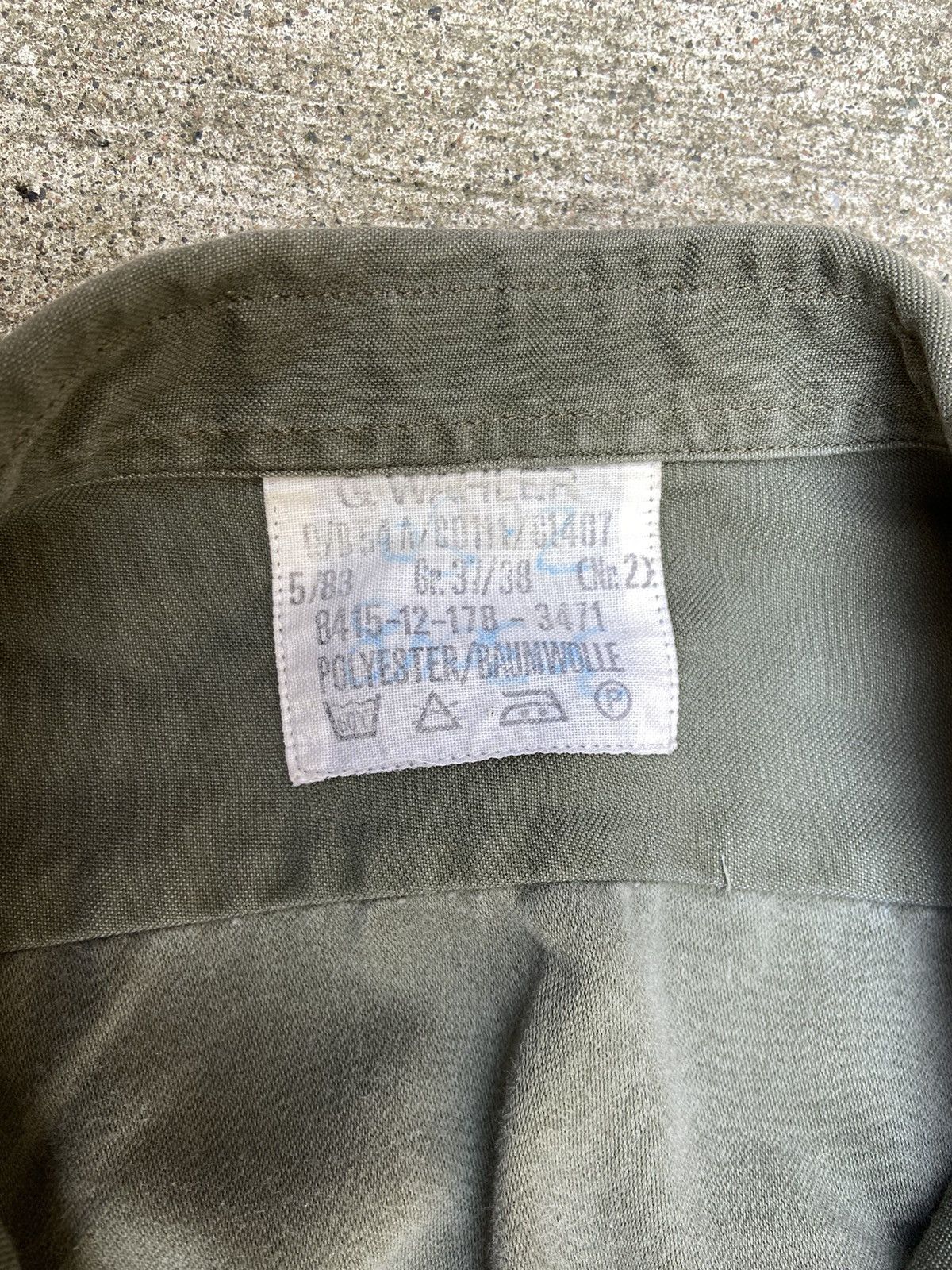 Vintage Military surplus uniform shirt | Grailed