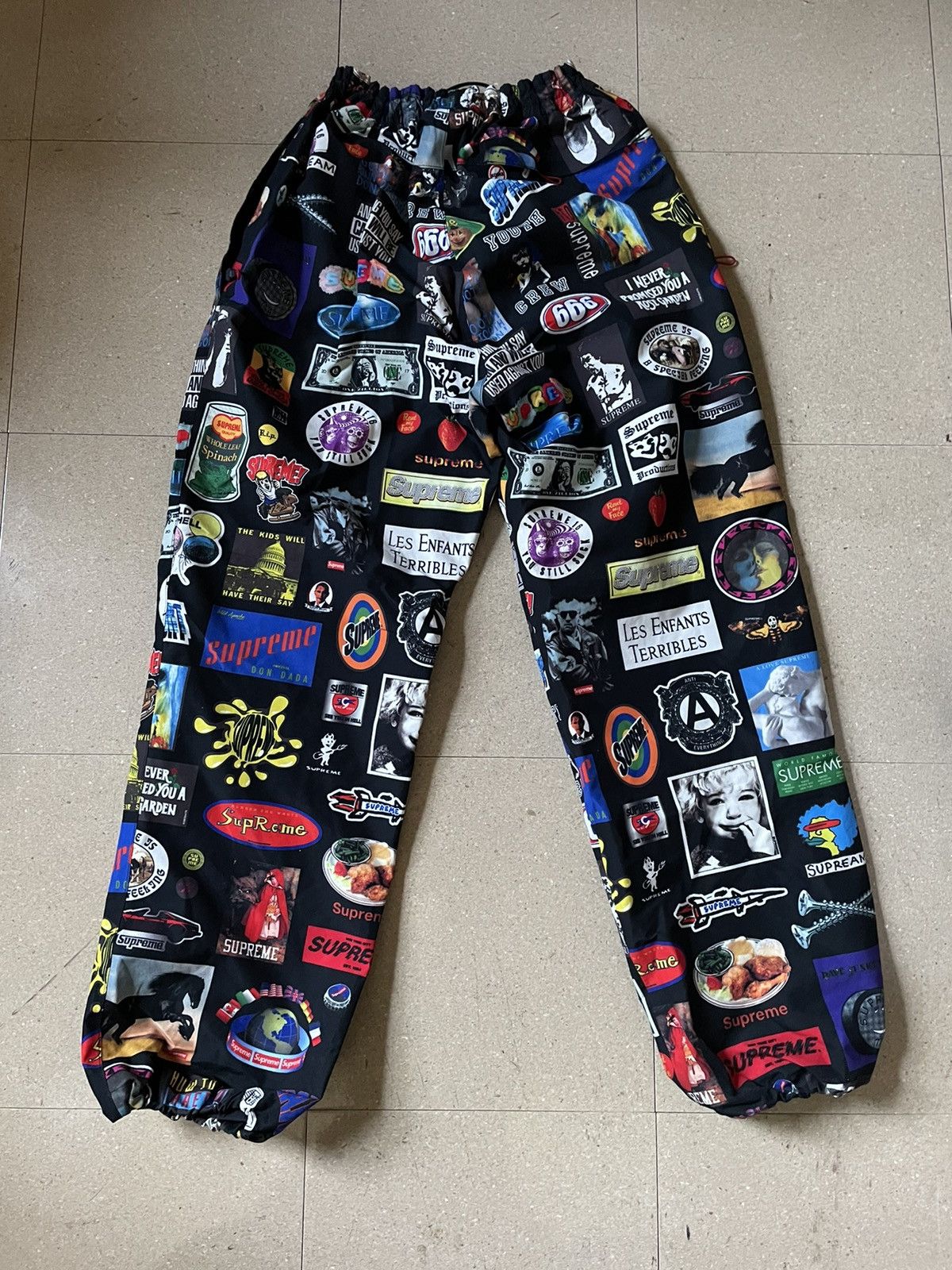 Goretex × Supreme Supreme Gore-Tex sticker pants | Grailed