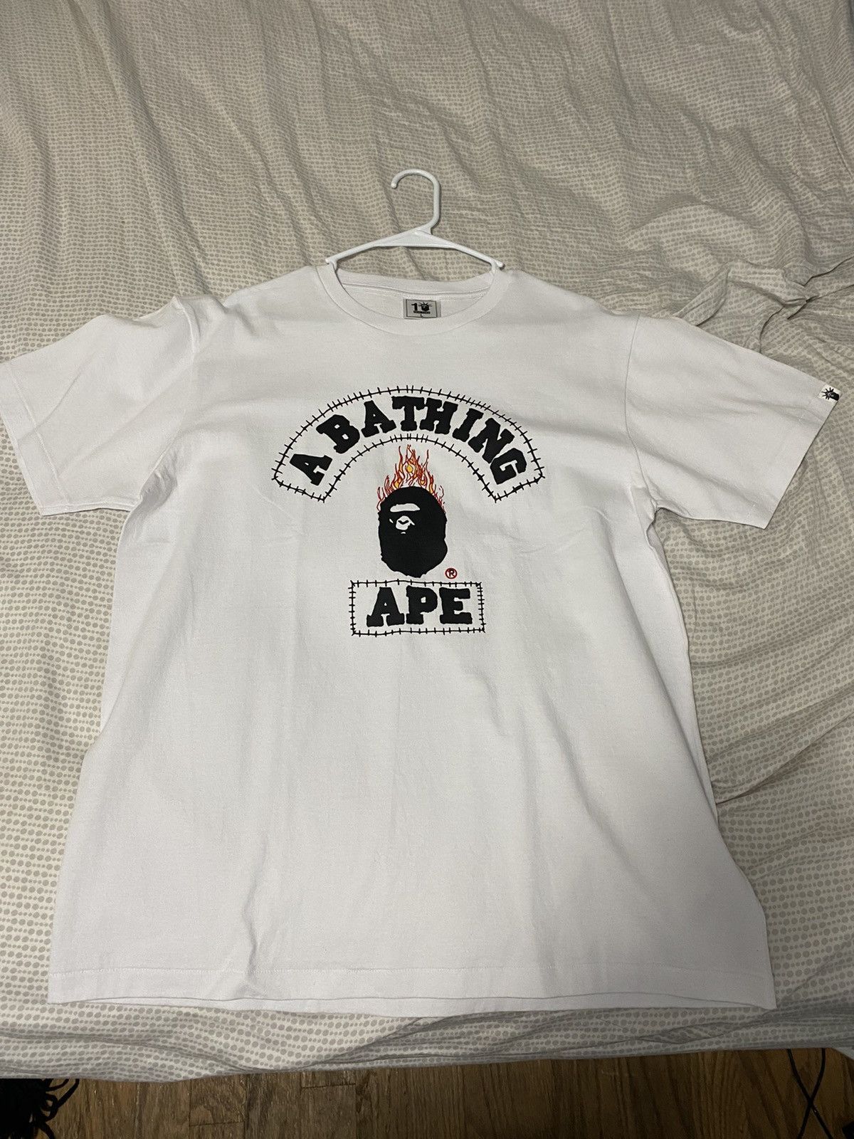Bape × Travis Scott Bape x Travis Scott NY ANNIVERSARY TEE | Grailed