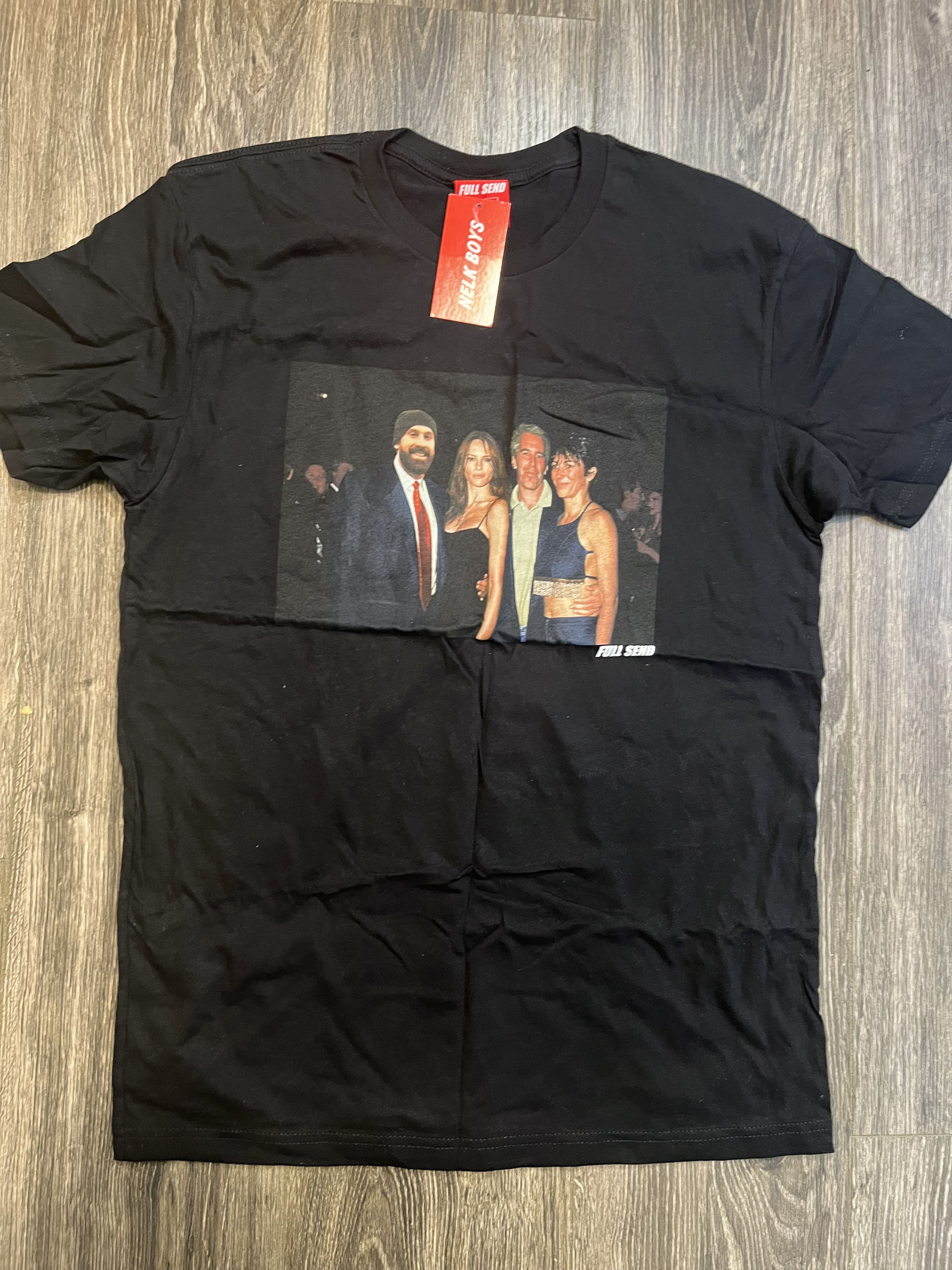 Full Send by Nelk Boys FULL SEND T-SHIRT BRADLEY MARTYN UNRELEASED ...