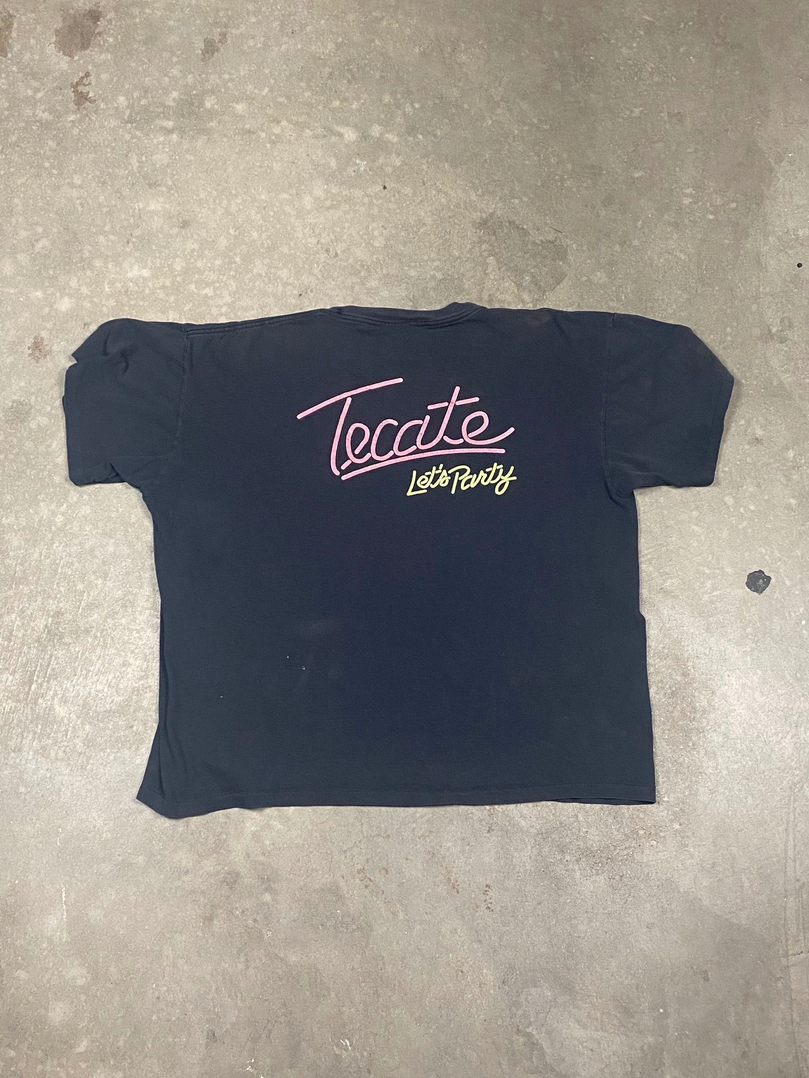 Vintage 90s Tecate Tee | Grailed