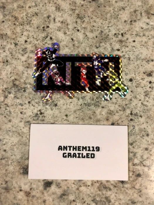 Kith Kith Power Rangers Box Logo Sticker FW16 | Grailed