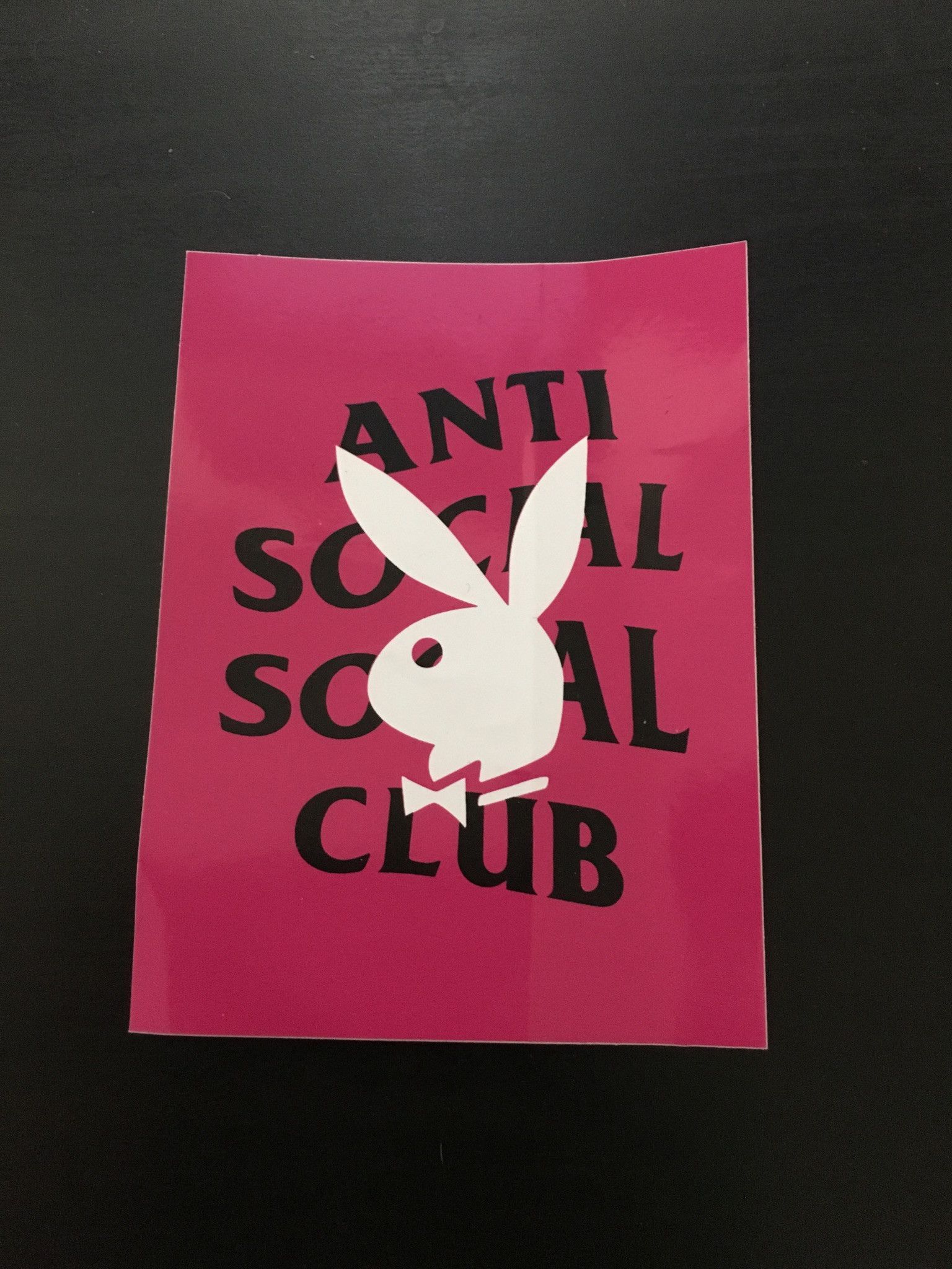 Anti Social Social Club ASSC X Playboy Sticker | Grailed