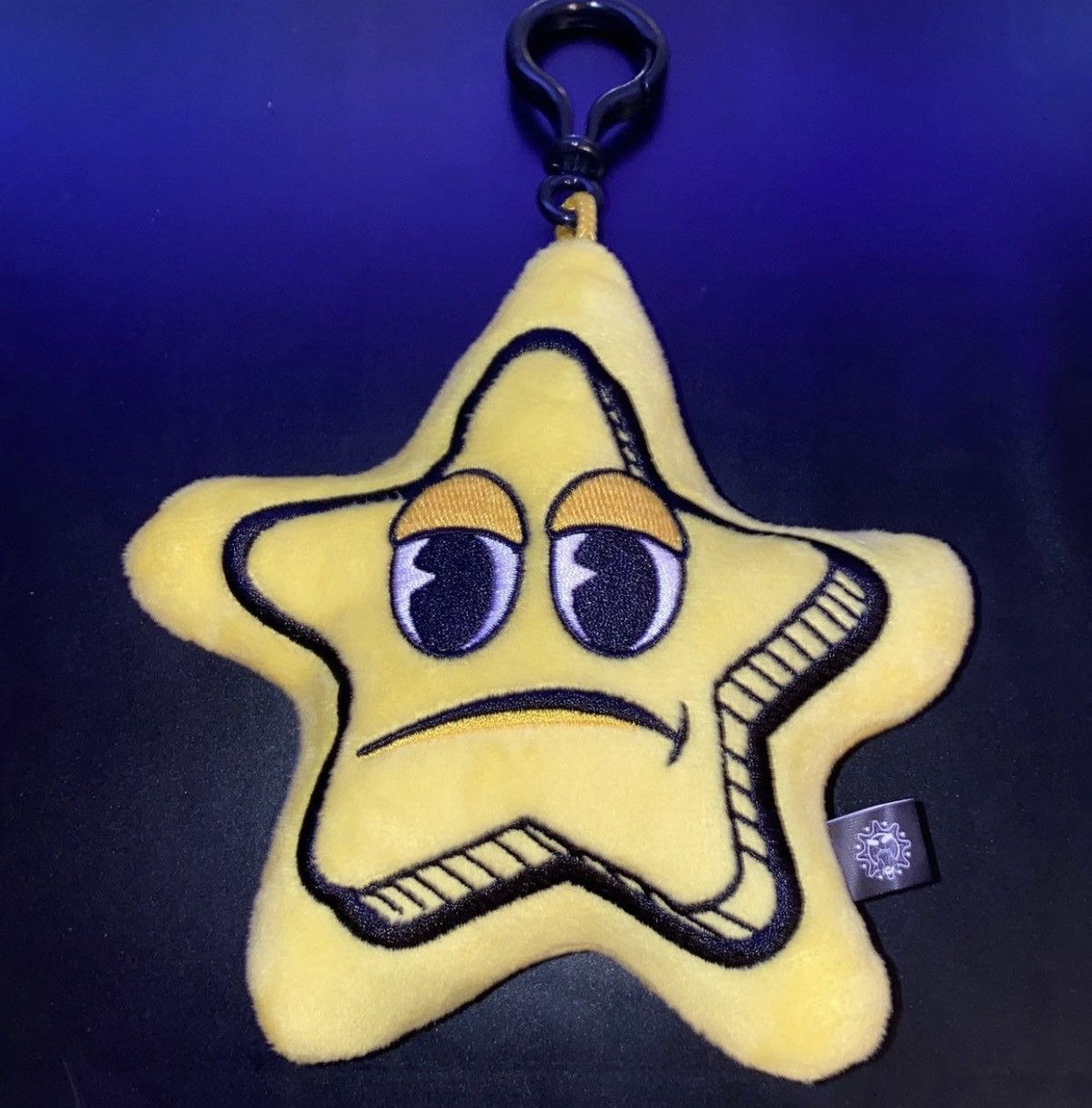Glo Gang Glo Gang Yellow Star WorldWide Plush Pouch Keychain | Grailed