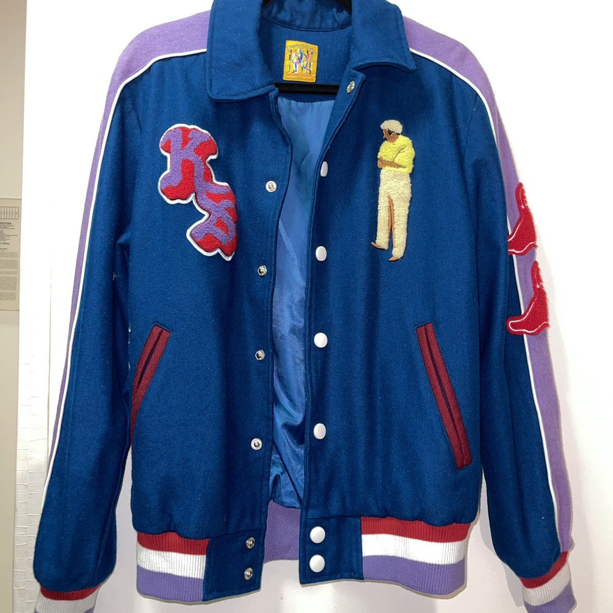 Kidsuper Studios Kidsuper Neighborhood Varsity Jacket | Grailed