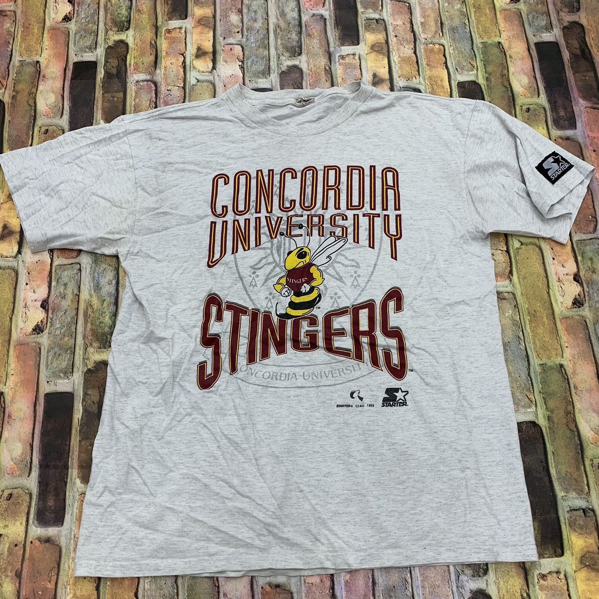 Collegiate × Starter × Vintage Vintage Concordia University Stingers ...