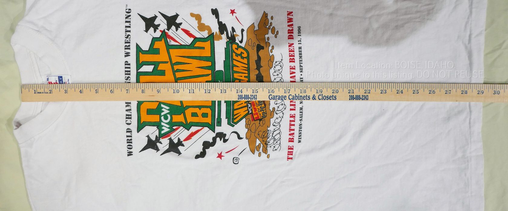 Vintage WCW Fall Brawl 1996 pay per view WWF WWE NWO | Grailed