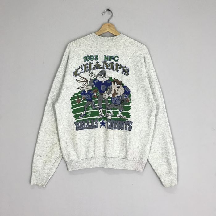 Vintage Vintage Dallas Cowboys NFL x Cartoon Bug Bunny Taz Mania | Grailed