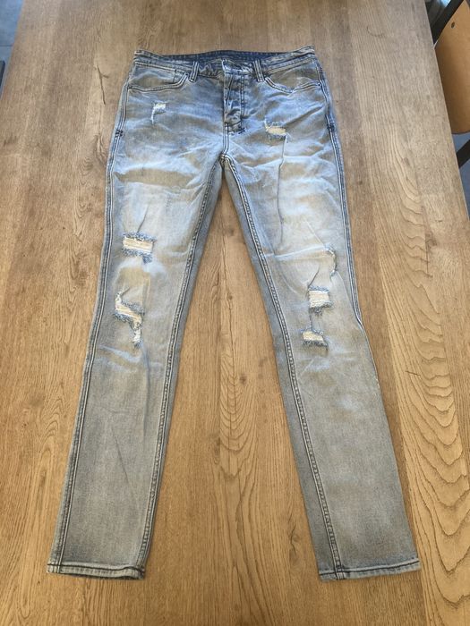 Ksubi Van Winkle Trashed Dreams Ripped Skinny Jeans | Grailed