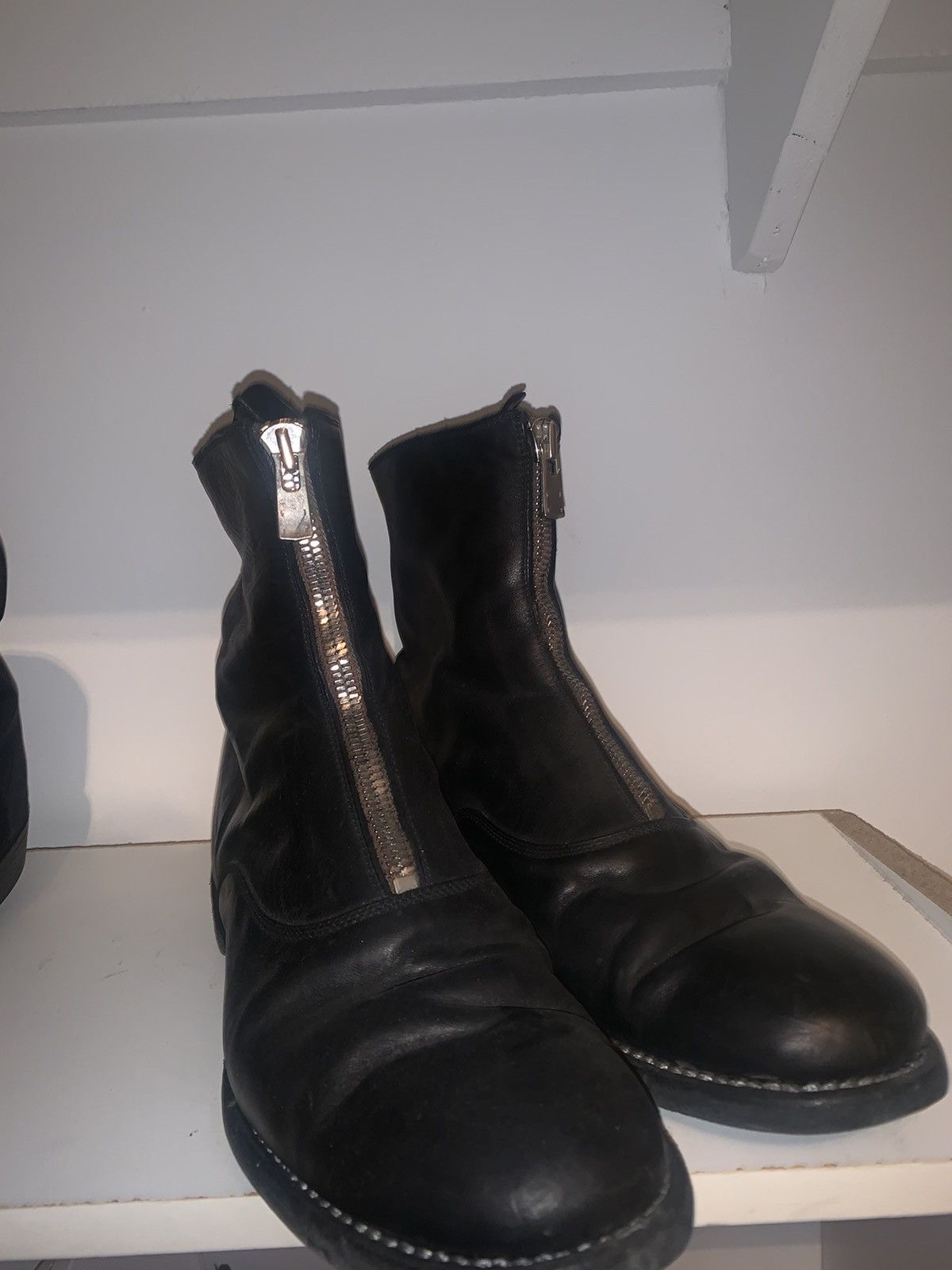 Guidi Guidi Black Soldato Boots | Grailed