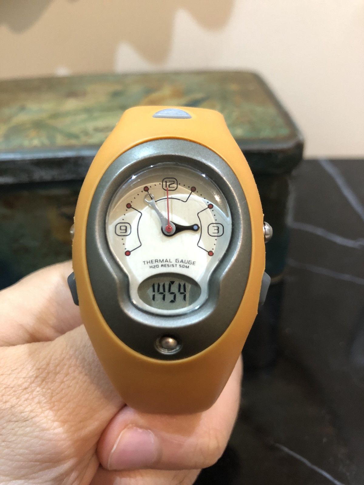 Nike ACG Vintage NIKE ACG thermal Gauge watch | Grailed