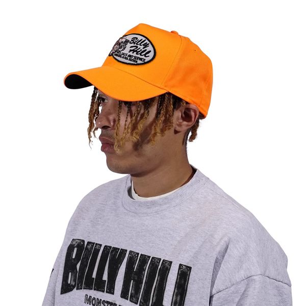 Billy Hill 2022 BILLY HILL SAFETY ORANGE PATCH HAT | Grailed