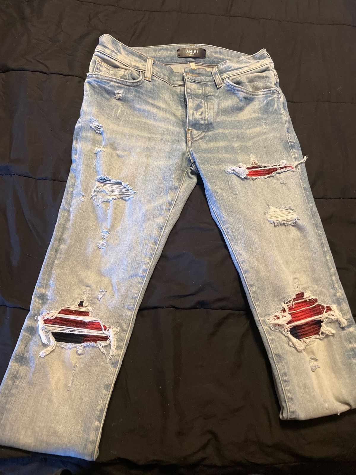 Amiri Amiri Mx1 Red patch | Grailed