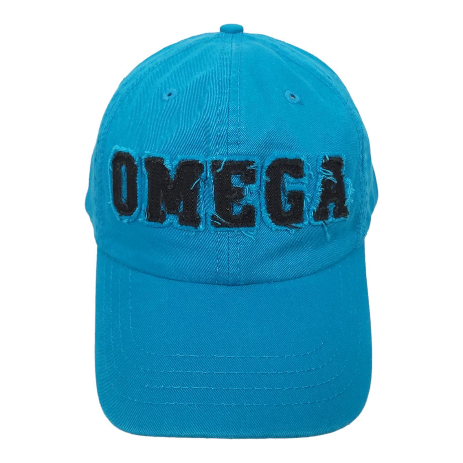 Other Omega Motion Canvas Adjustable Tuck Strap Cap Trucker Blue | Grailed