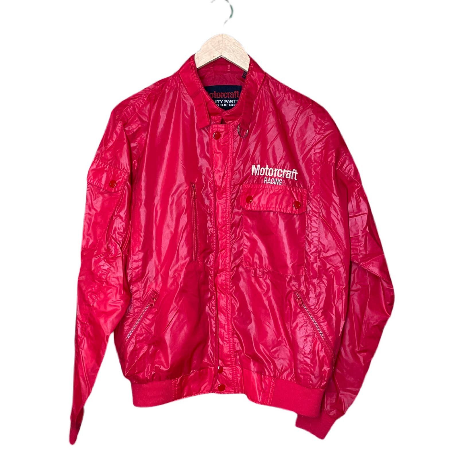 Vintage 90s Red Motorcraft Racing jacket - Large | Grailed