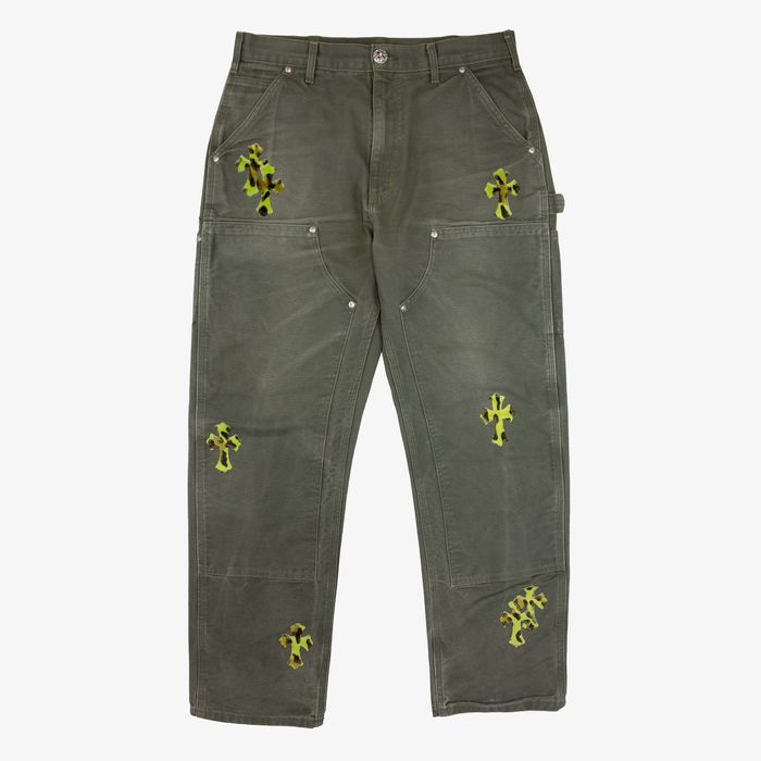 Chrome Hearts CHROME HEARTS GREEN CHEETAH CROSS PATCH CARPENTER (1/1 ...