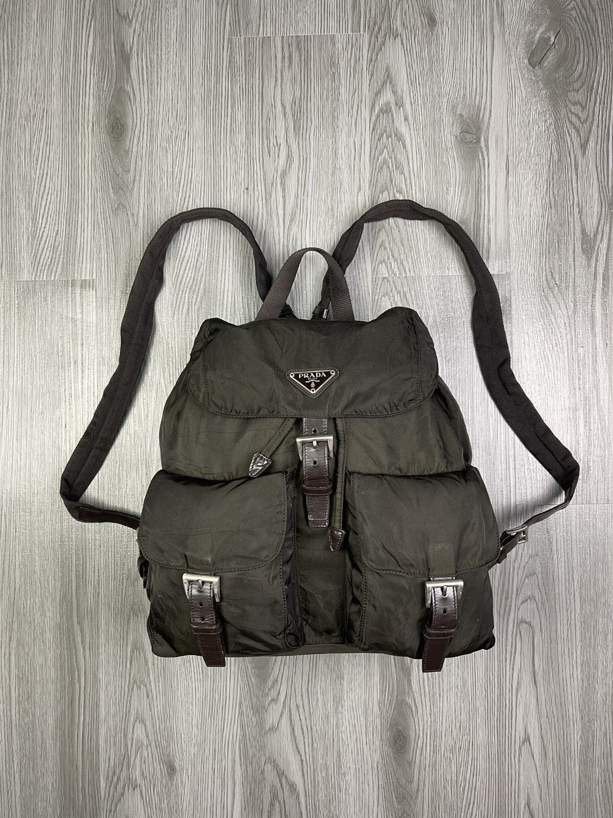 Prada × Vintage Vintage Authentic Prada Rucksack backpack | Grailed