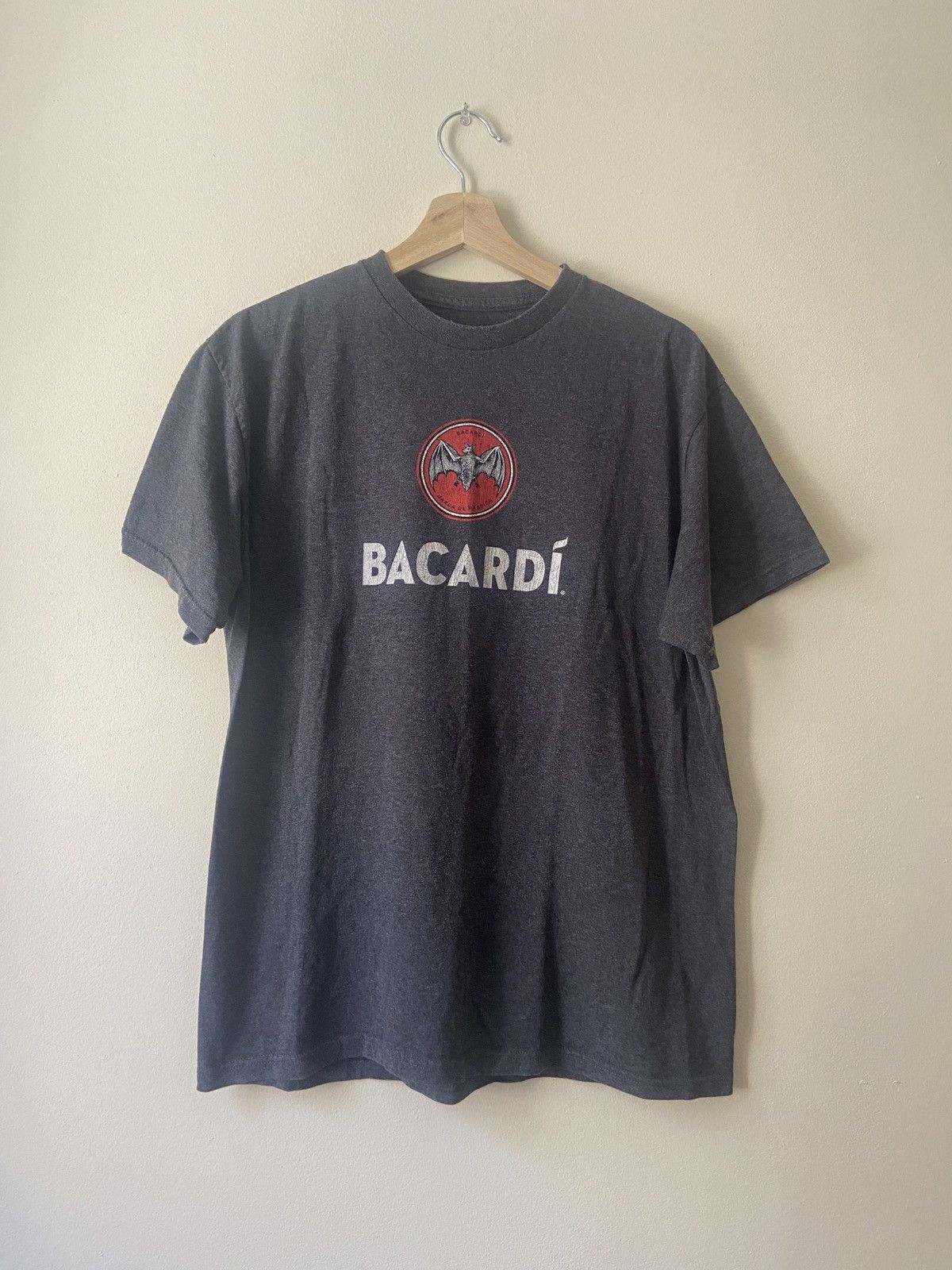 Vintage Vintage Bacardi Rum liquor bat y2k tee shirt | Grailed