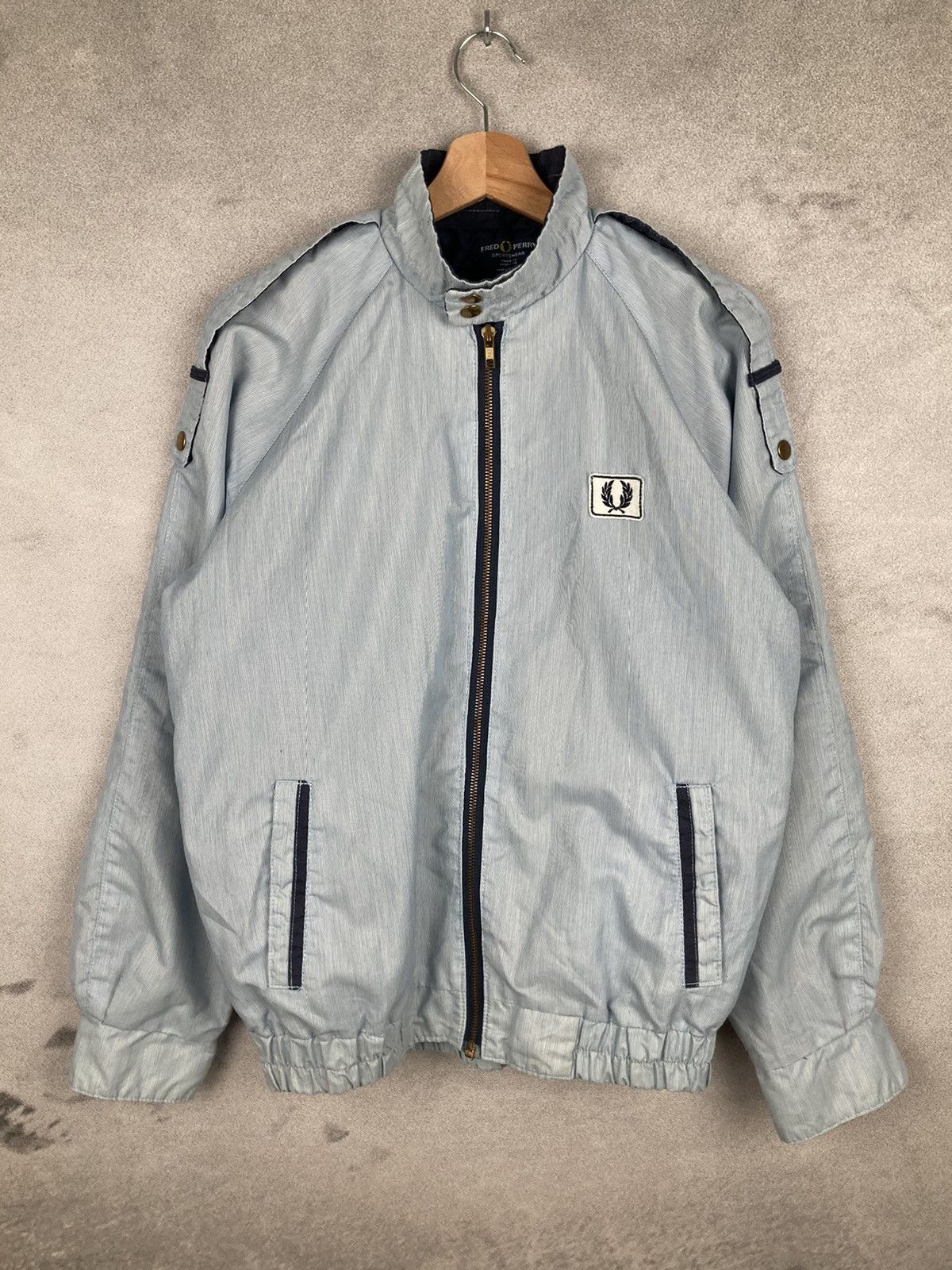 Fred Perry × Vintage Vintage Fred Perry Light Bomber Jacket England 90s ...