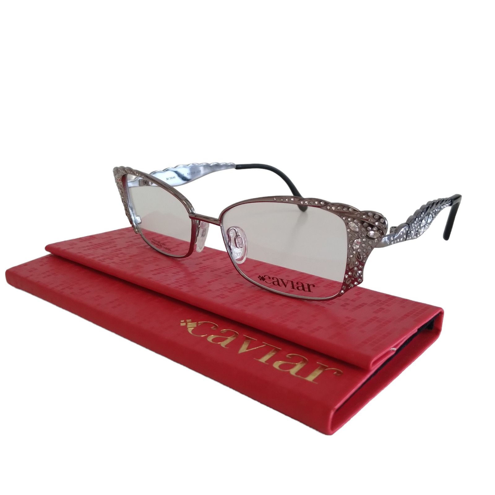 Caviar New Caviar Eyeglasses Cat Eye M5646 Champagne Series Italy | Grailed