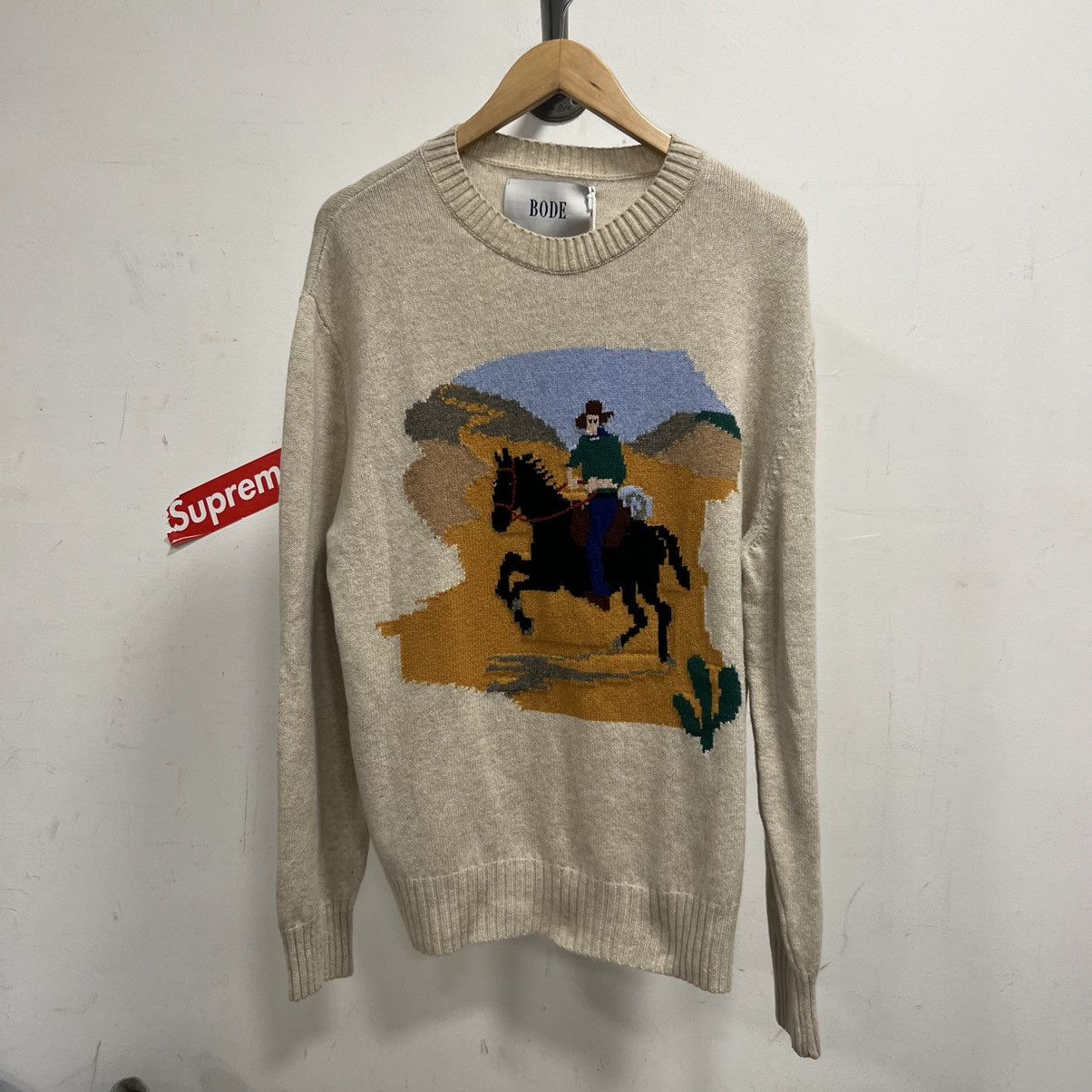 Bode Brand New Bode Cowboy Sweater | Grailed