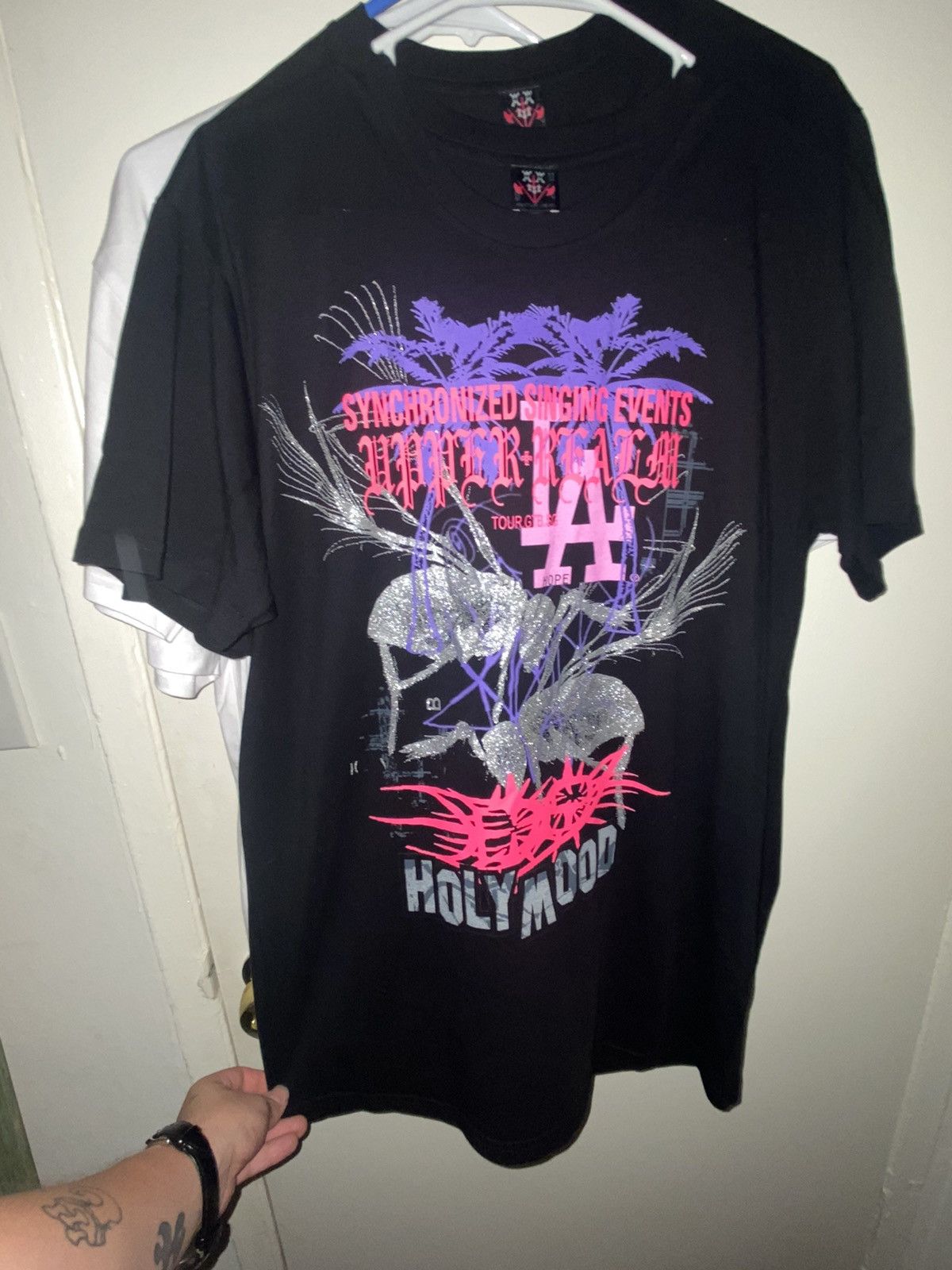 Sad Boys Drain Gang D9 Upper Realm LA T-Shirt (LA Pop Up) | Grailed