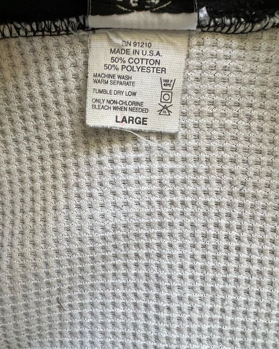 Chrome Hearts 90s Chrome Hearts double layer waffle knit jacket | Grailed