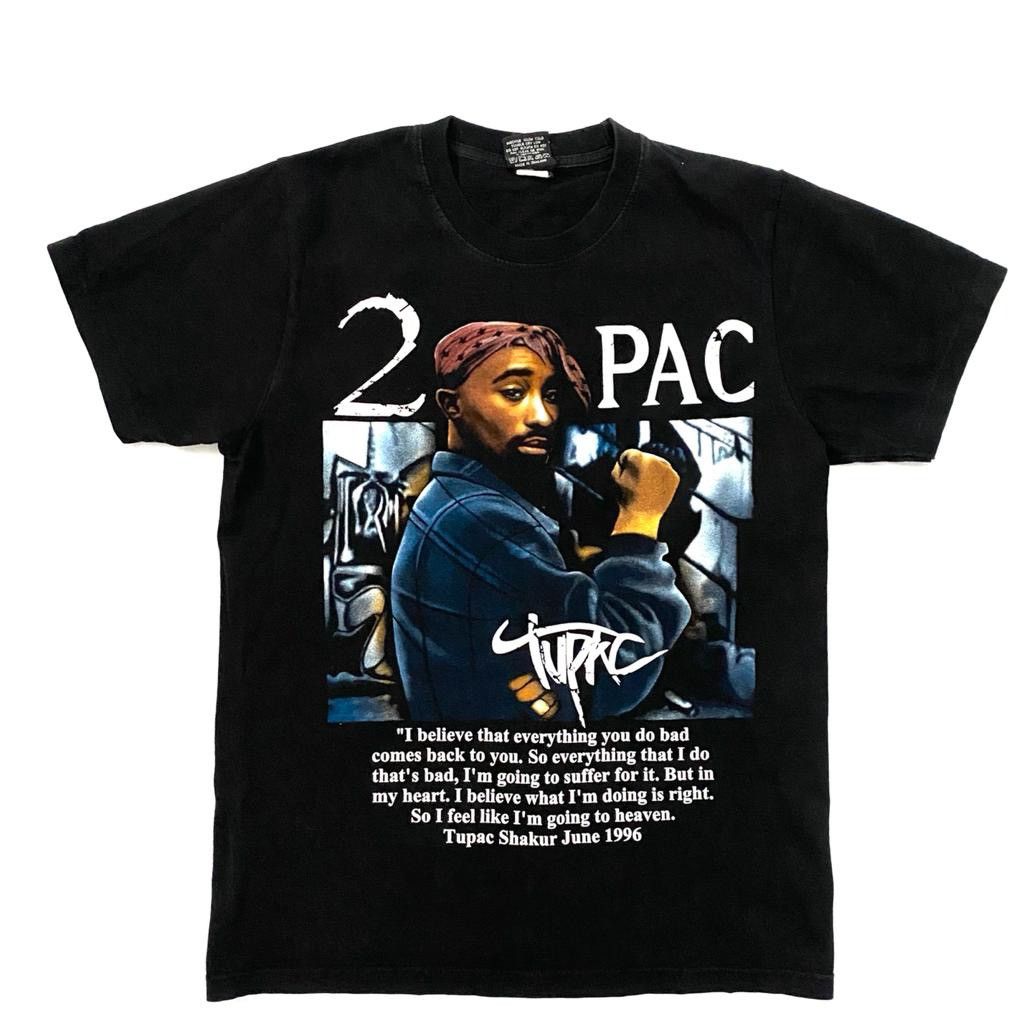 Rap Tees Tupac 2Pac tee T-shirt big graphic vintage rap tee vintage ...