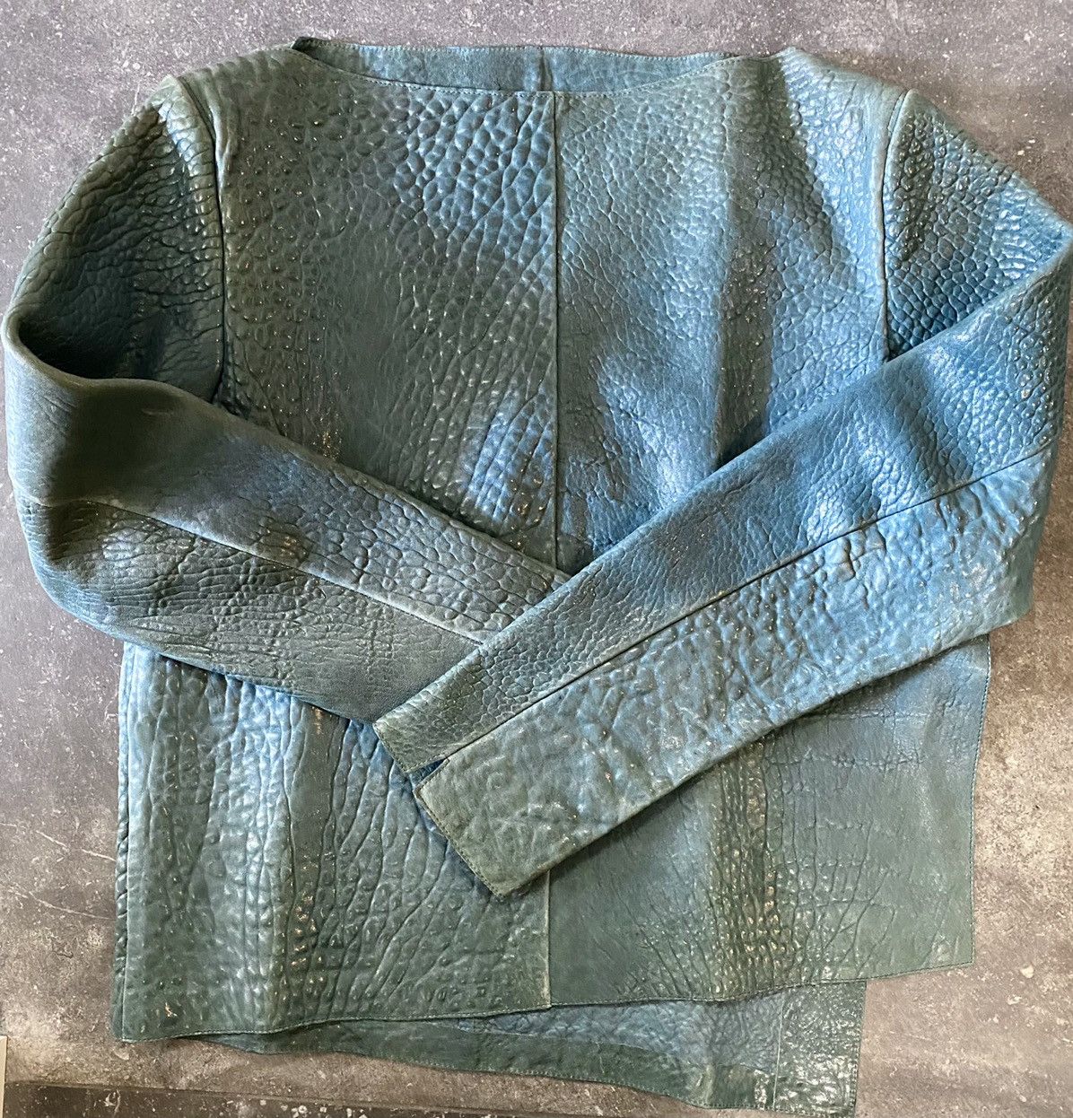Yang Li Yang Li Leather top | Grailed