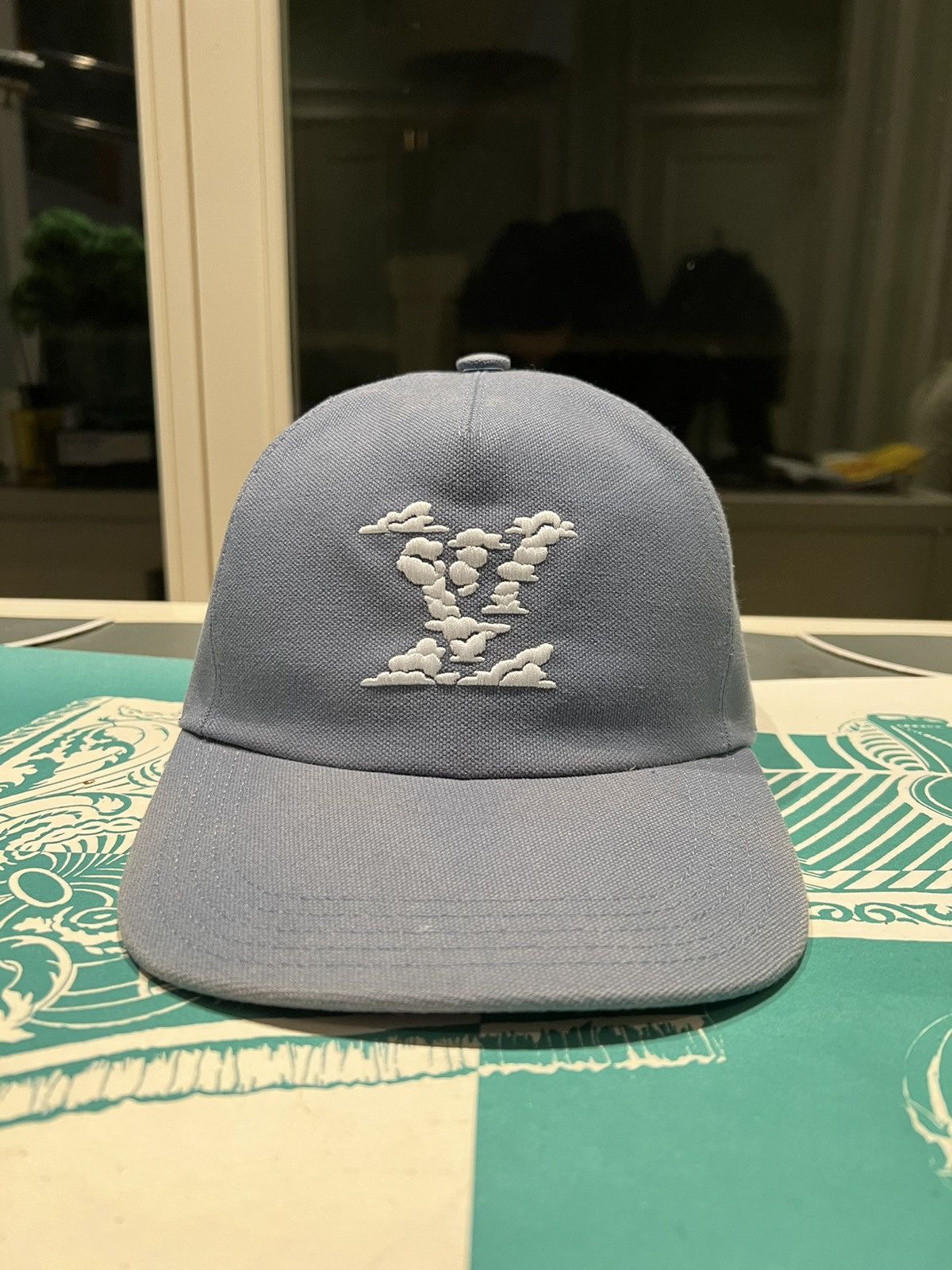 Louis Vuitton Louis Vuitton Cloud Baby Blue Cap | Grailed