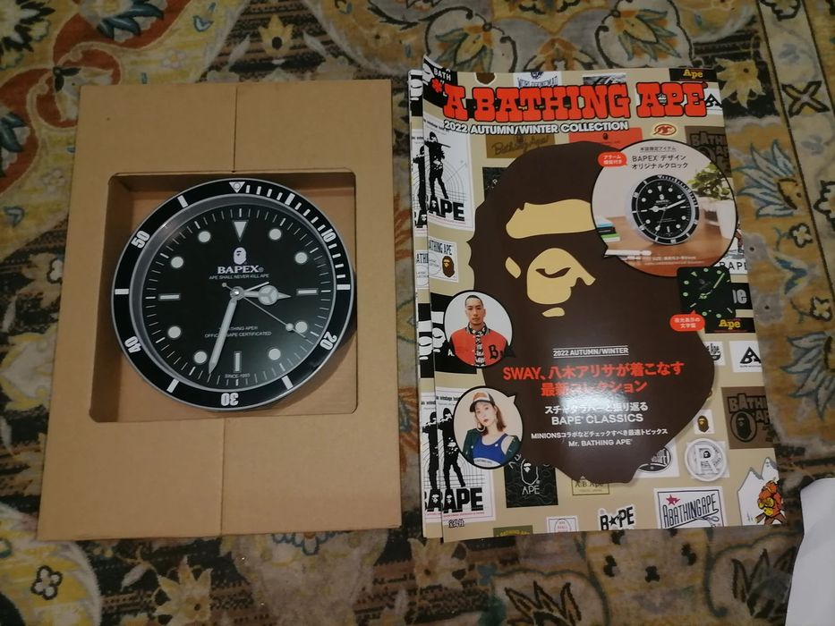 Bape Limited Edition Bape Clock | Grailed